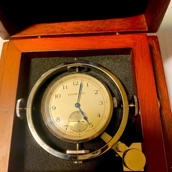 halmiton | Accessories | Hamilton Marine Chronometer 2th Anniversary ...